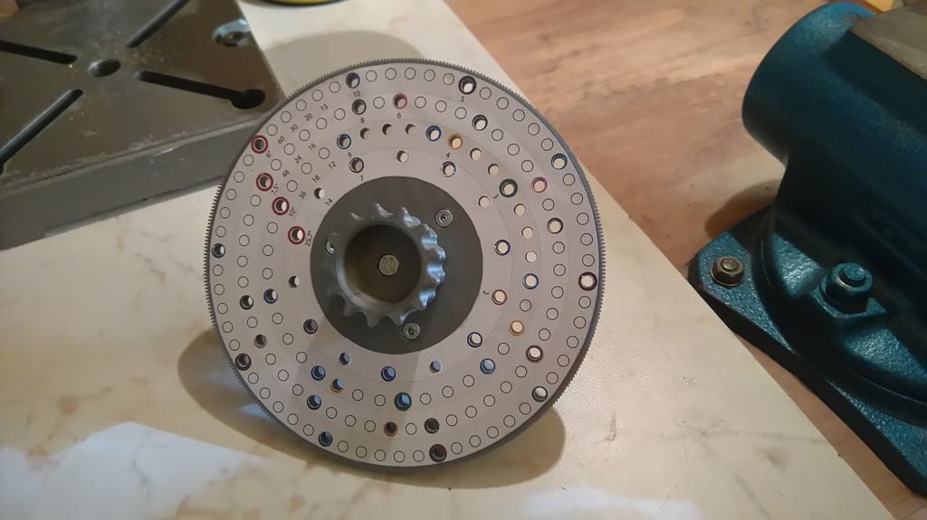 Small lathe improvements: index wheel by ToFe | Download free STL model ...