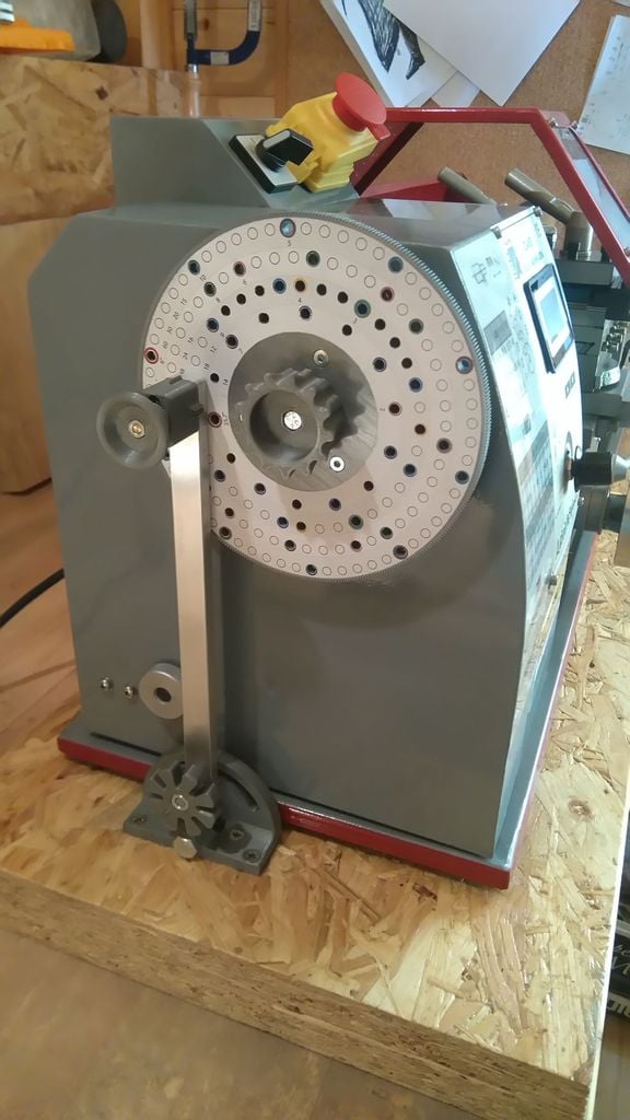 Small lathe improvements: index wheel by ToFe | Download free STL model ...