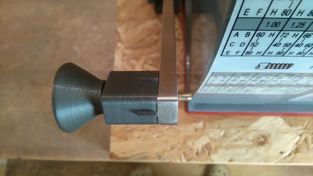 Small lathe improvements: index wheel by ToFe | Download free STL model ...