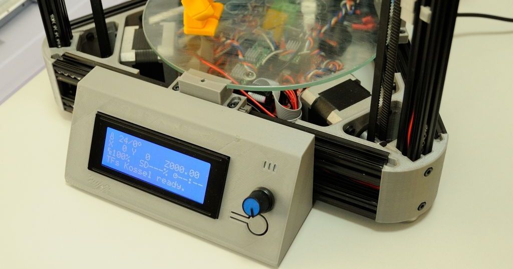 Kossel mini LCD "case" by ToFe | Download free STL model | Printables.com