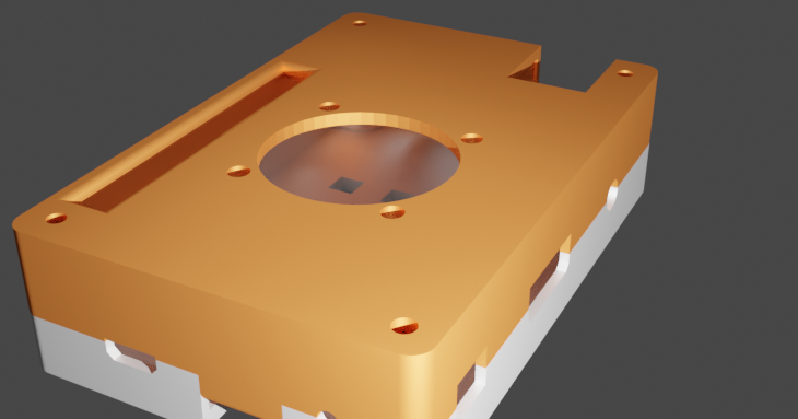 Orange Pi PC case by Lowich | Download free STL model | Printables.com