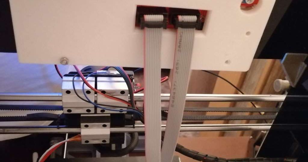 P802MA LCD backplate by Lowich | Download free STL model | Printables.com