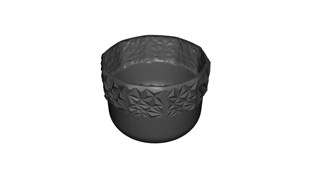 Planter Pot, with Drainage Holes, Drip Tray, Mid-Century Modern by ...