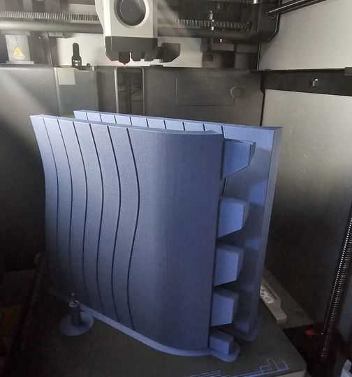 AMS stacking stand for Bambu Lab X1 and P1P ( with space for opening ...