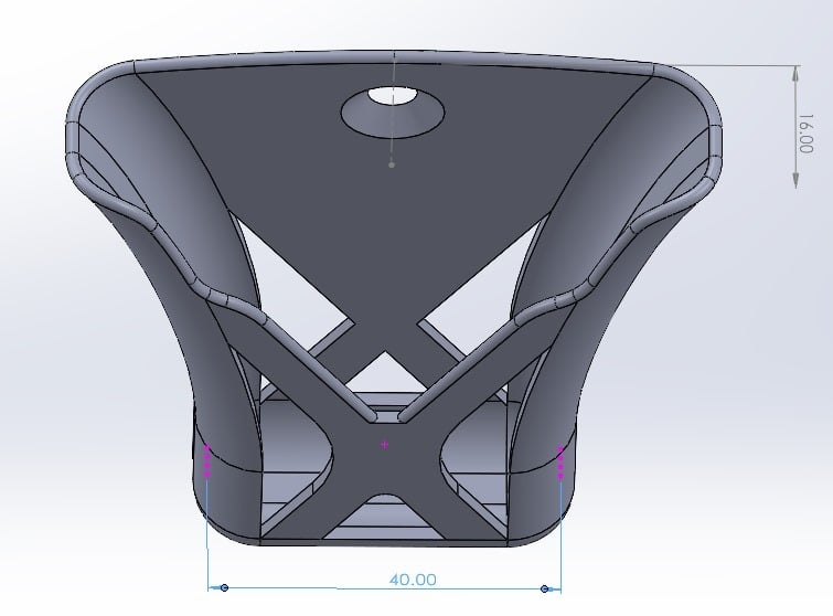 Remote Control Holder by Matanel | Download free STL model | Printables.com