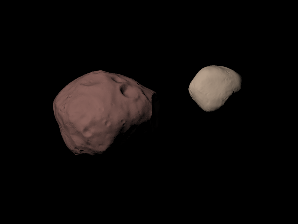 Phobos and Deimos scaled one in 500 thousand by tato_713 | Download ...