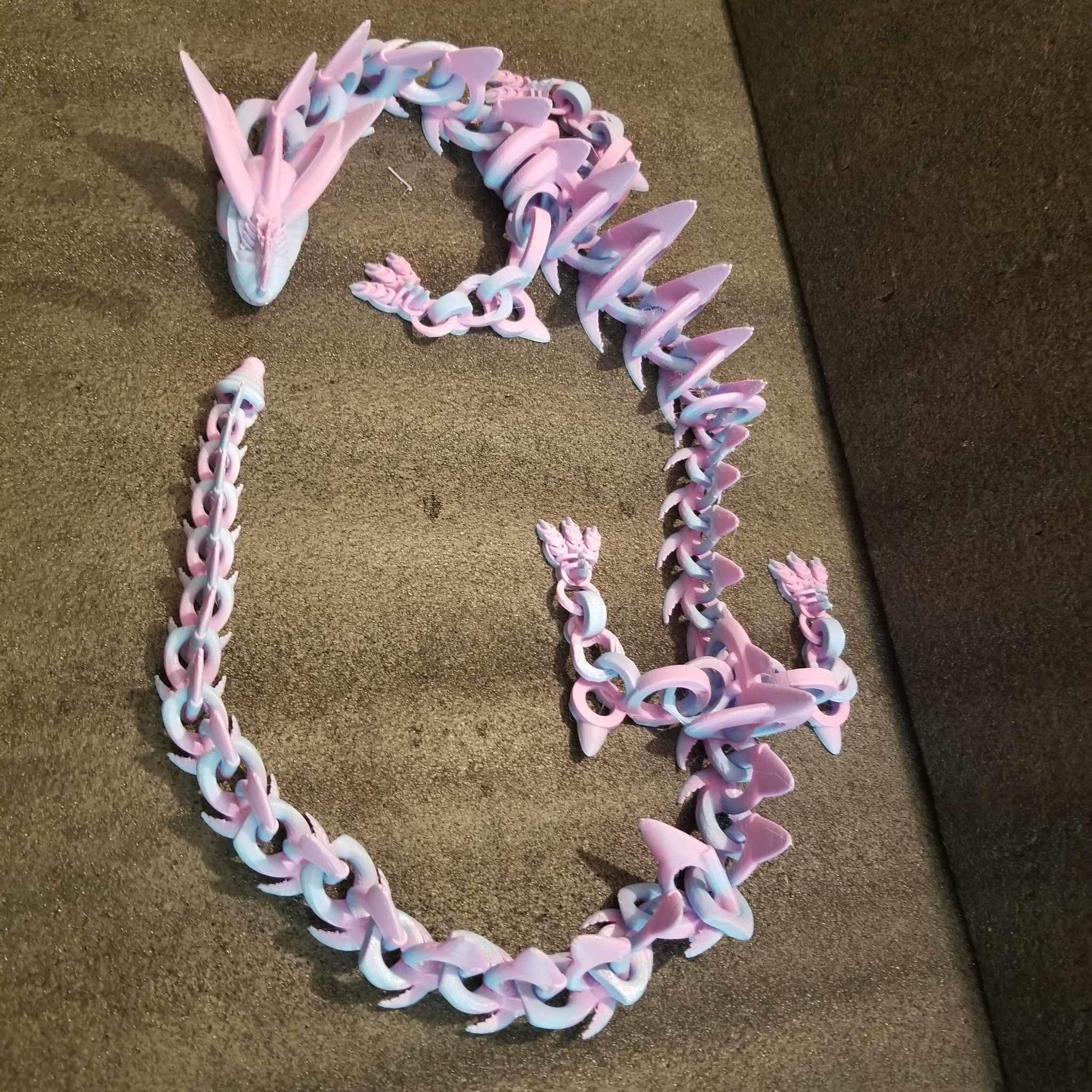 Shakaworld3D Fire Dragon Skeleton by Shakaworld3D | Printables Store