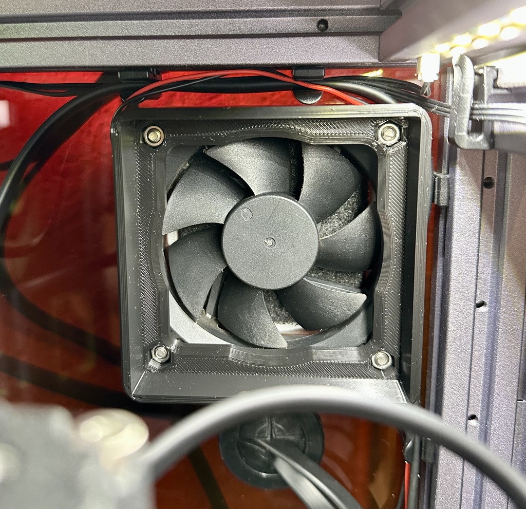 Snapmaker 2.0 HEPA Filter 80x80 mm Lüfer Fan Gehäuse Enclosure by ...