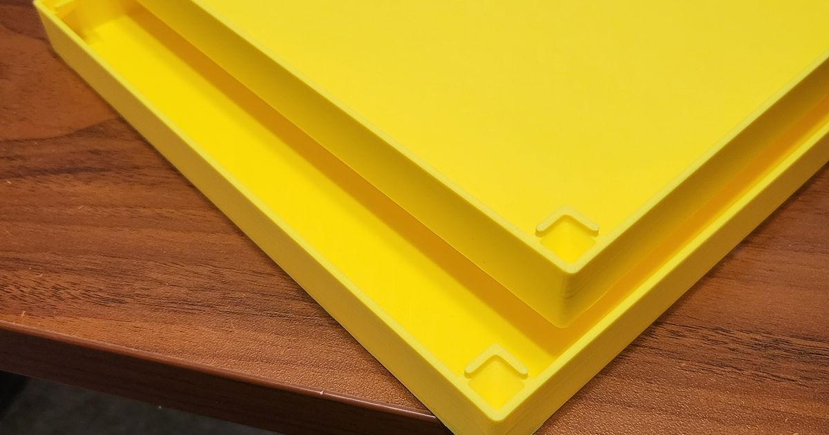 Stackable Tray 176x216x20 by WyoKid2009 | Download free STL model ...