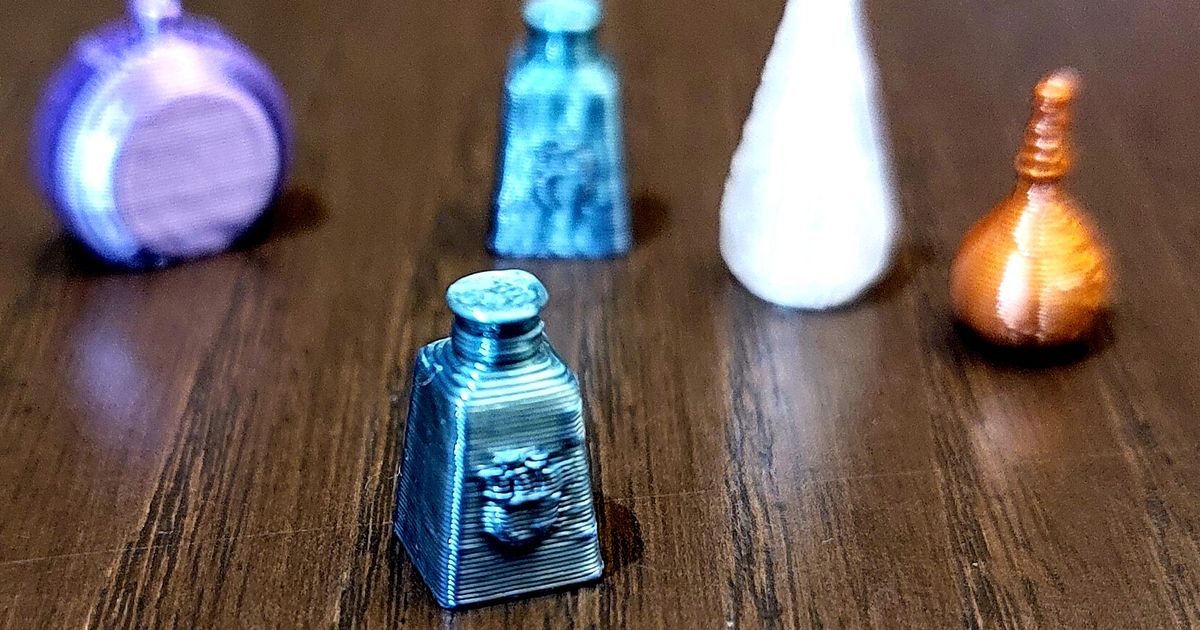 HeroQuest (2021) Potions by Resheph | Download free STL model ...