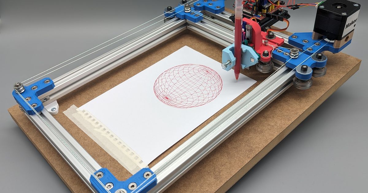 Pen Plotter core XY by Johannes | Download free STL model | Printables.com