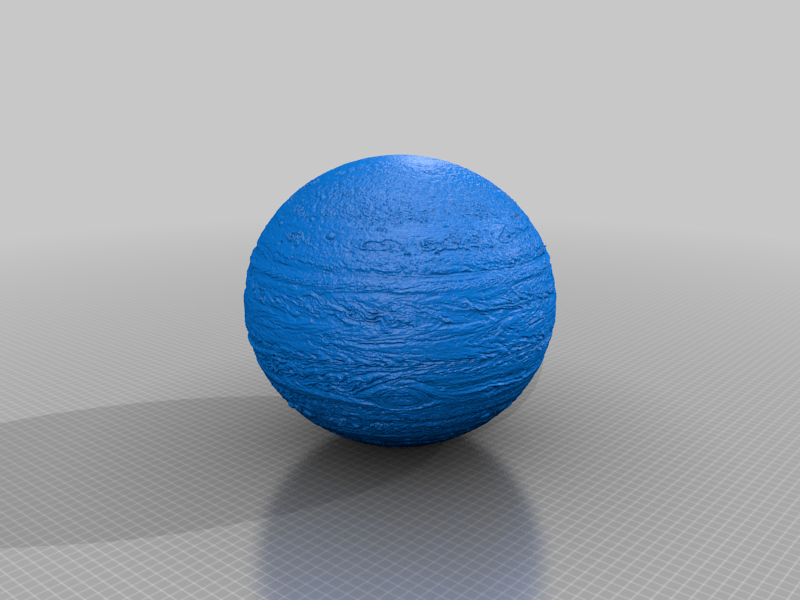 Jupiter scaled one in one billion by tato_713 | Download free STL model ...