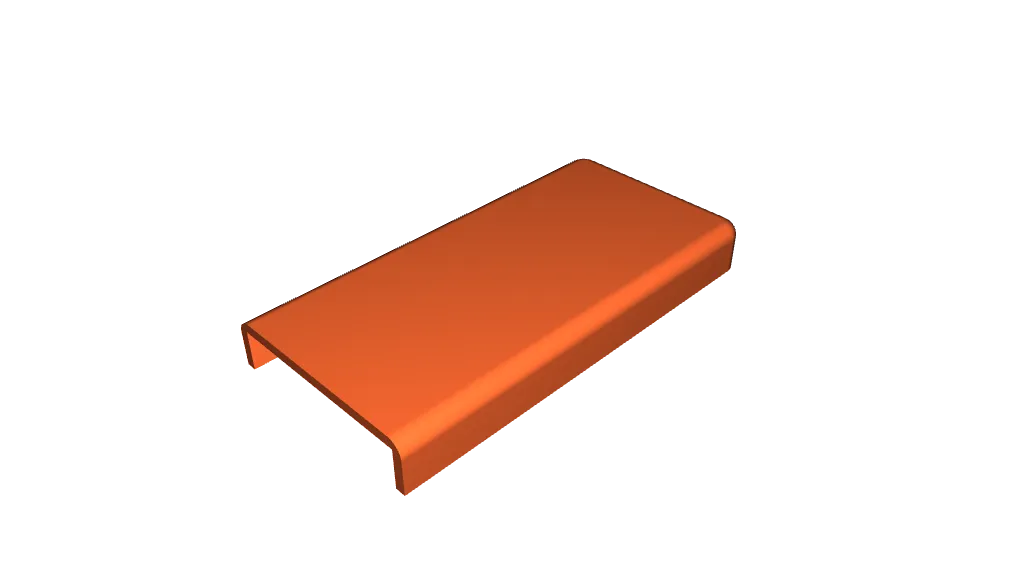 Bambu Lab P1P Screen Cover Simple by ZBlock | Download free STL model ...