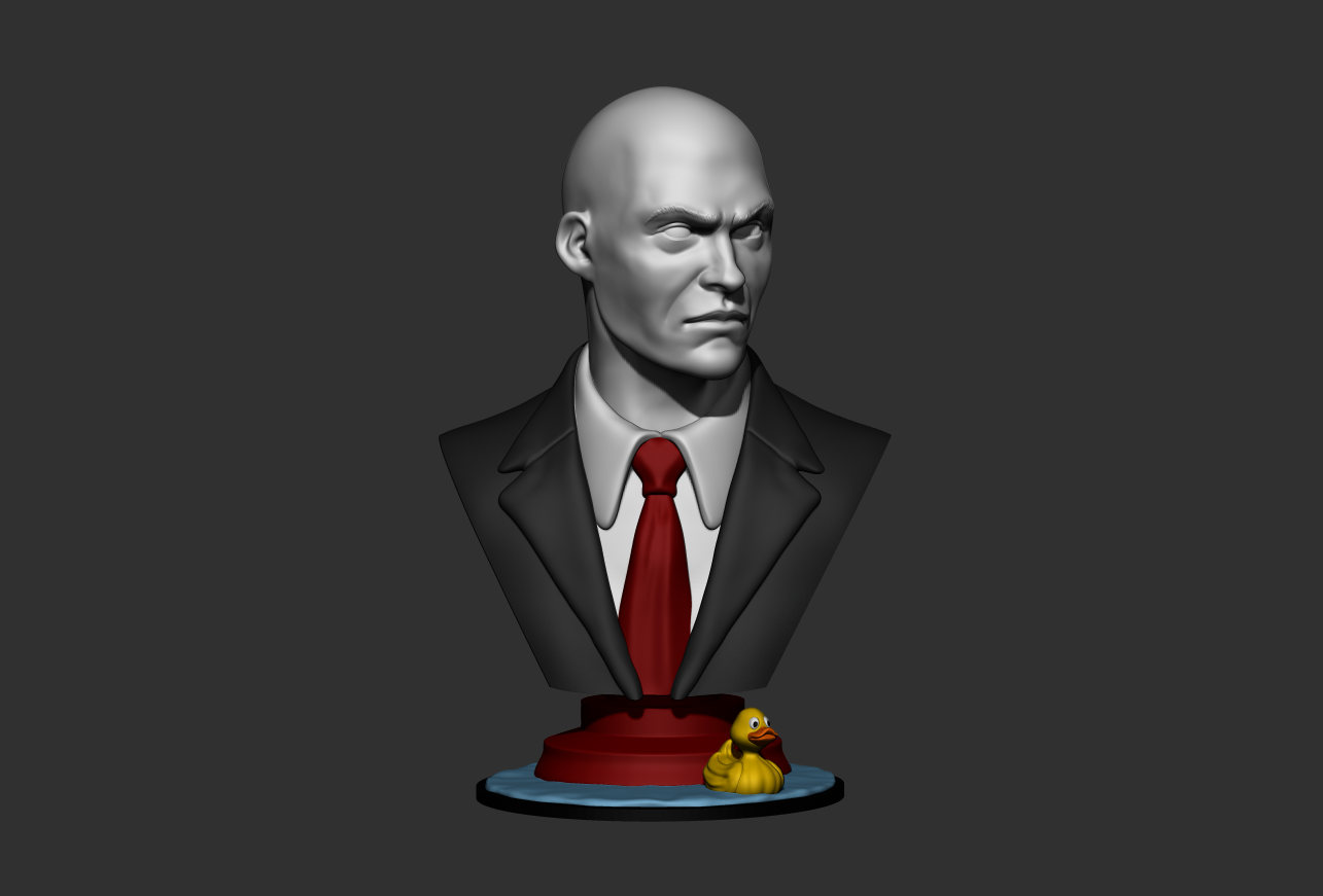 Hitman/Doctor Manhattan by Wekster | Download free STL model ...