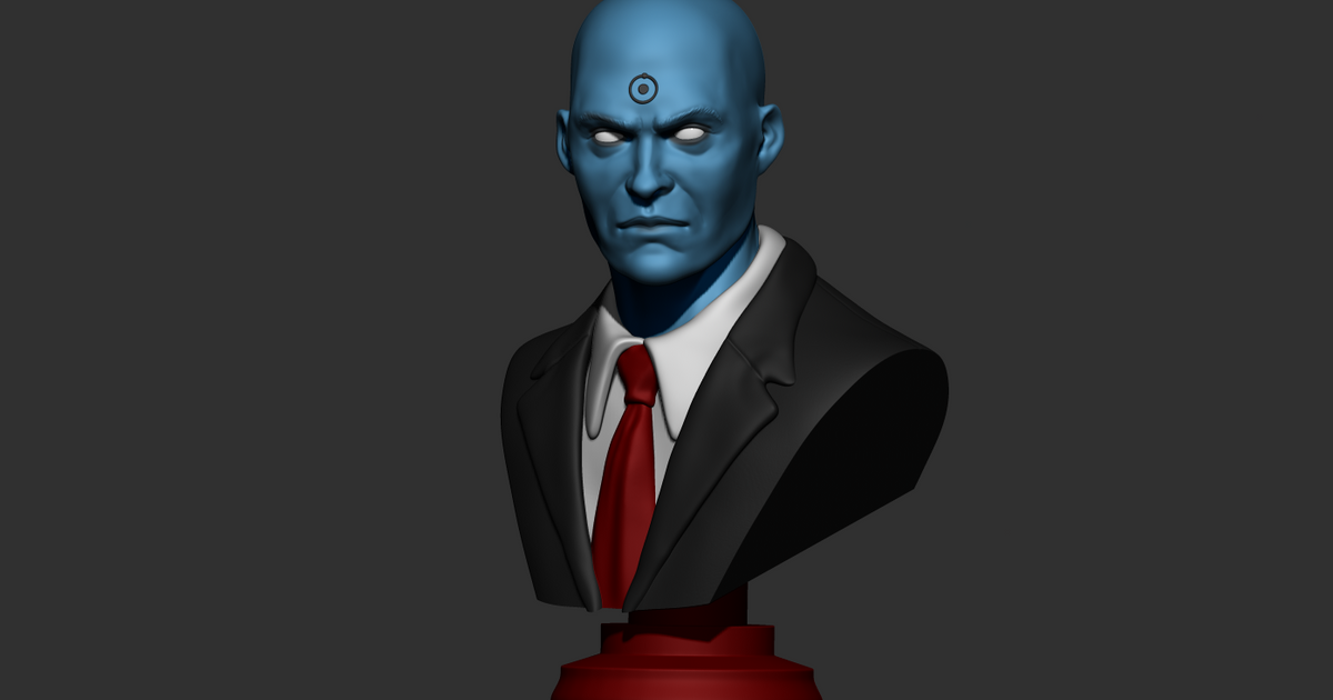 Hitman/Doctor Manhattan by Wekster | Download free STL model ...