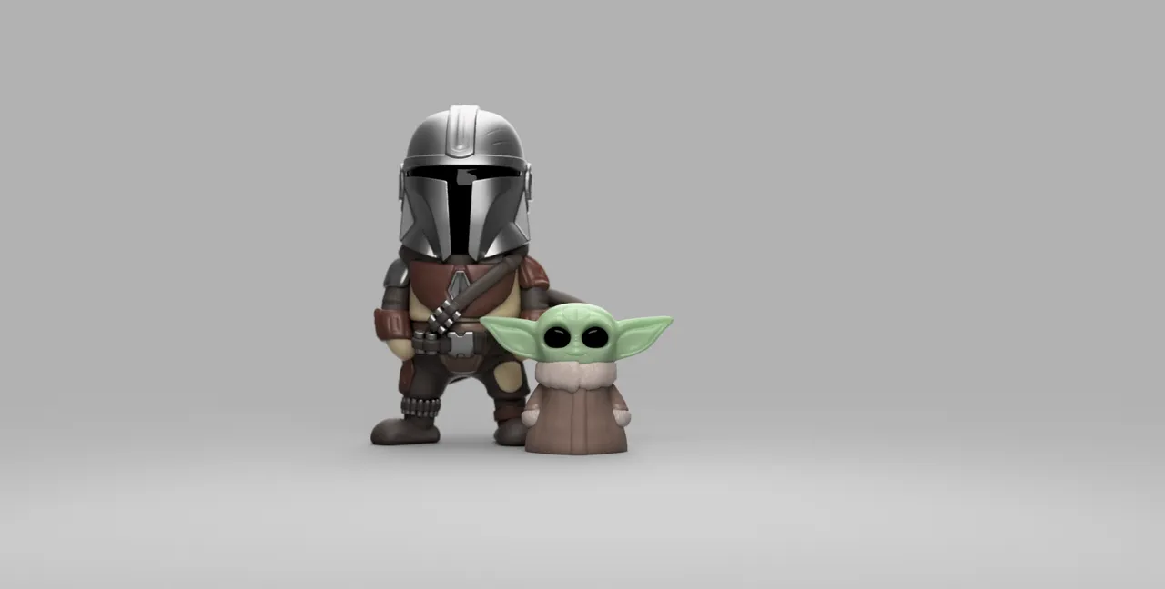 Mini Grogu by Wekster | Download free STL model | Printables.com