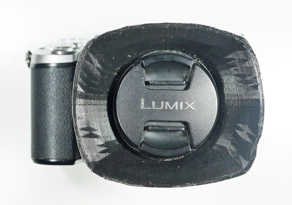Scalable Lens Hood for Panasonic Lumix with 14-42mm f3.5-f5.6 Lens by ...