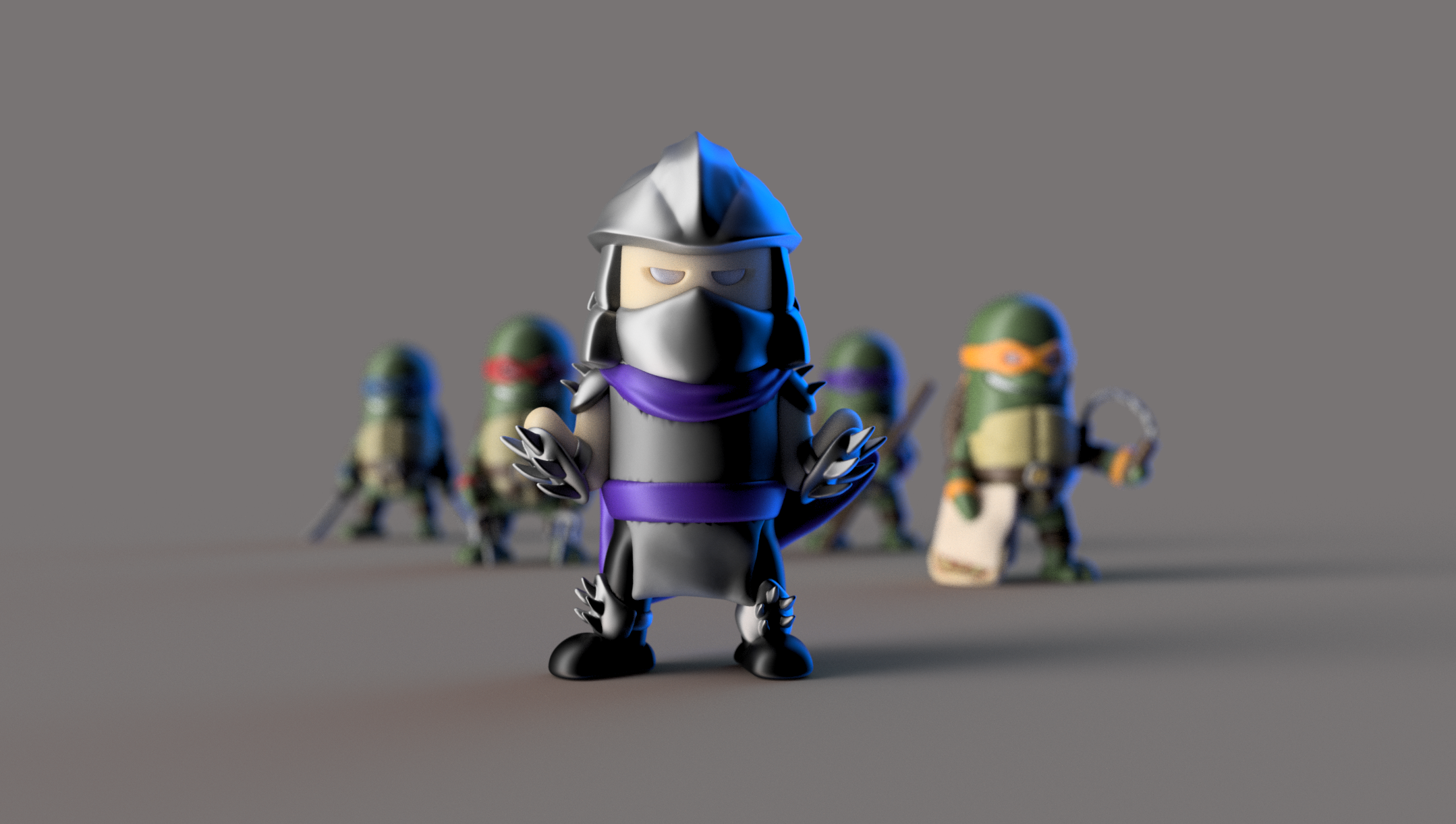 Mini Shredder - single and multimaterial by Wekster | Printables Store