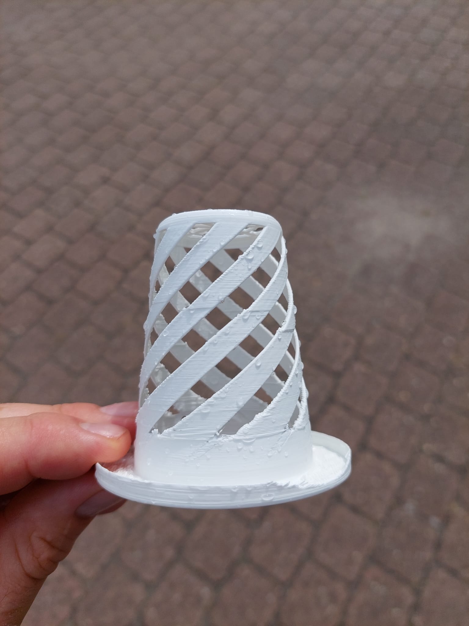 Spiral Net Cup by Lukas | Download free STL model | Printables.com