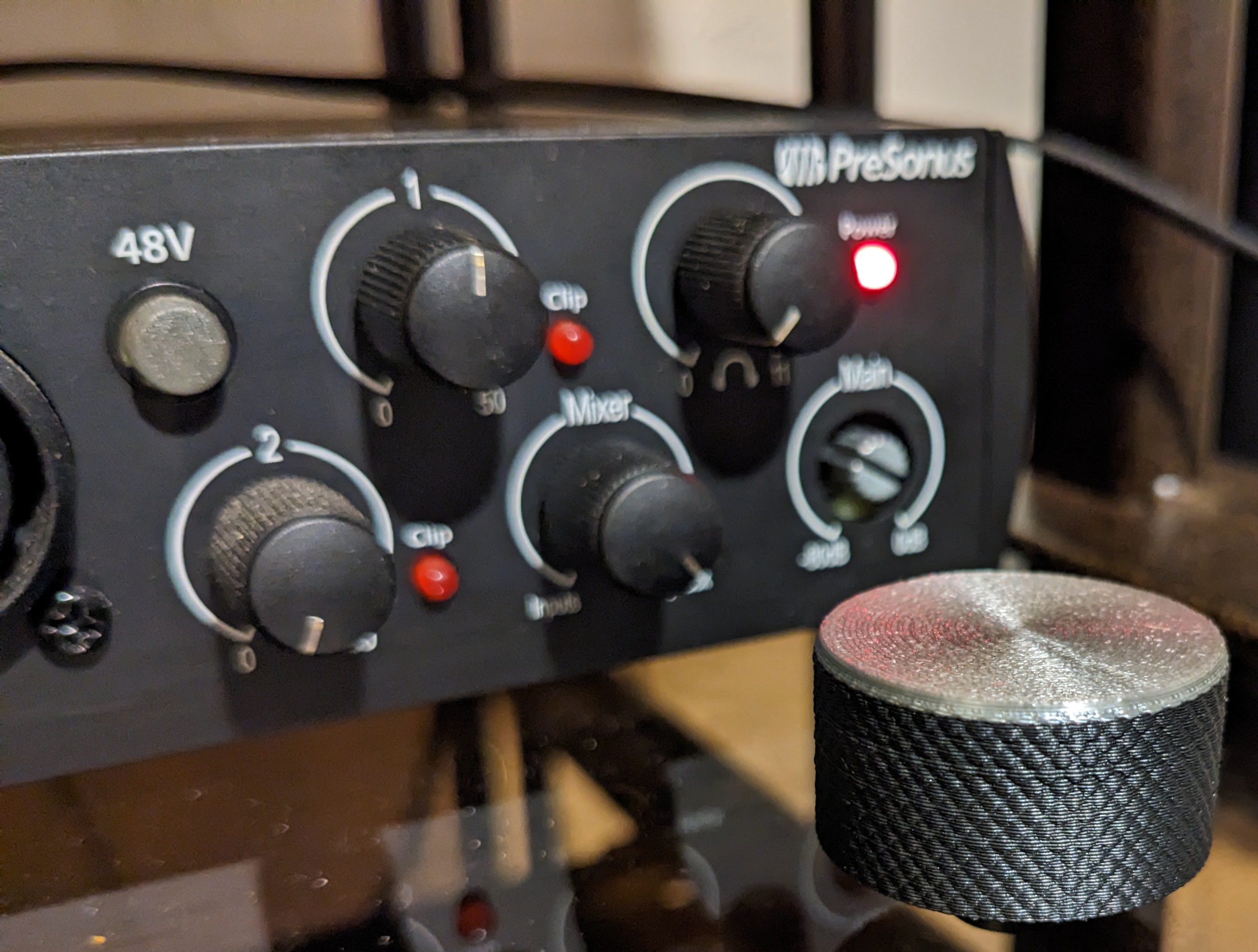 PreSonus Audiobox USB96 Oversized Volume Knob by DM | Download free STL ...