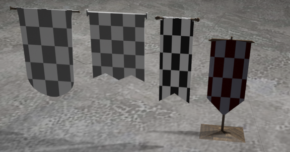 Medieval banners par Lowich | Téléchargez gratuitement un modèle STL ...