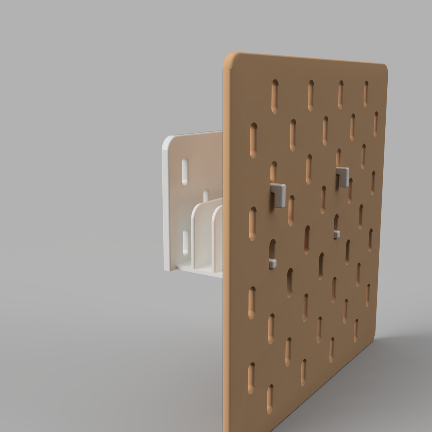 Skadis Letter Holder by Jannes V | Download free STL model | Printables.com