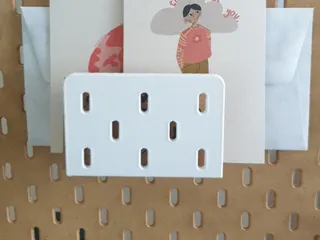 Skadis Letter Holder by Jannes V | Download free STL model | Printables.com