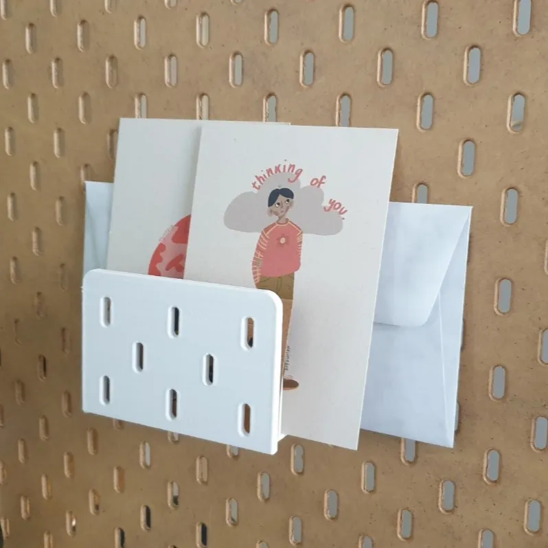 Skadis Letter Holder by Jannes V | Download free STL model | Printables.com