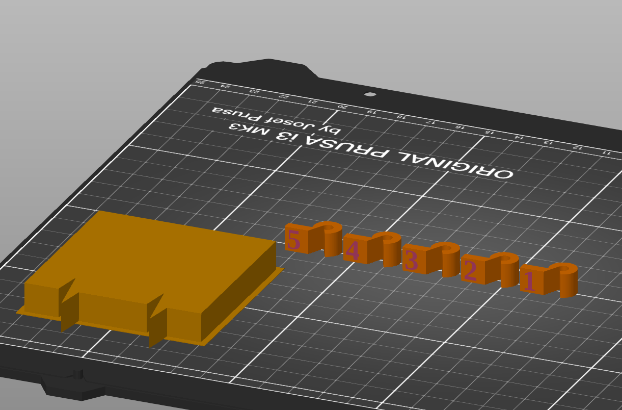 3.5mm (1/8 in.) Cable Clips (parametric) by Alliex | Download free STL ...