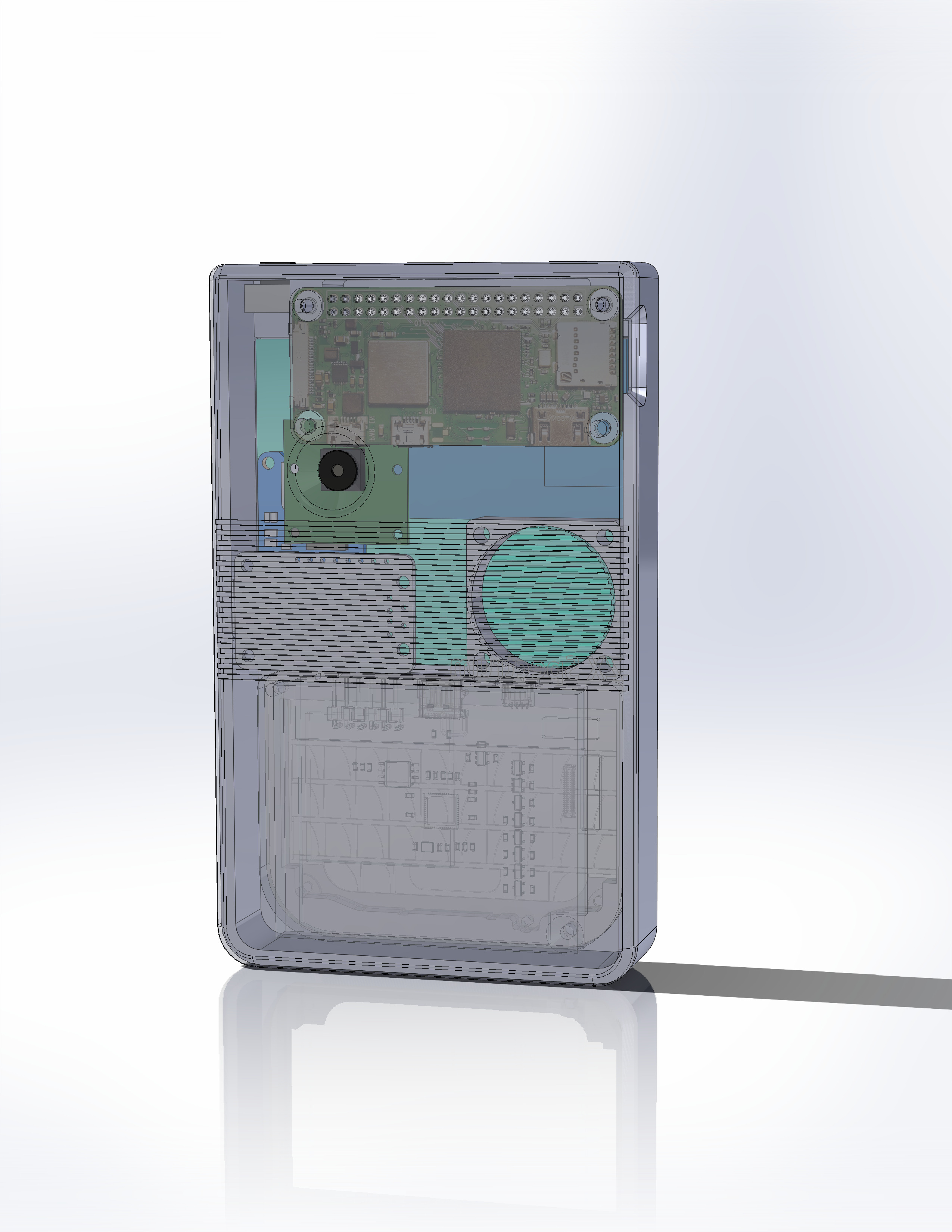 Blackberry Pi Handheld console by IMBalENce | Download free STL model ...