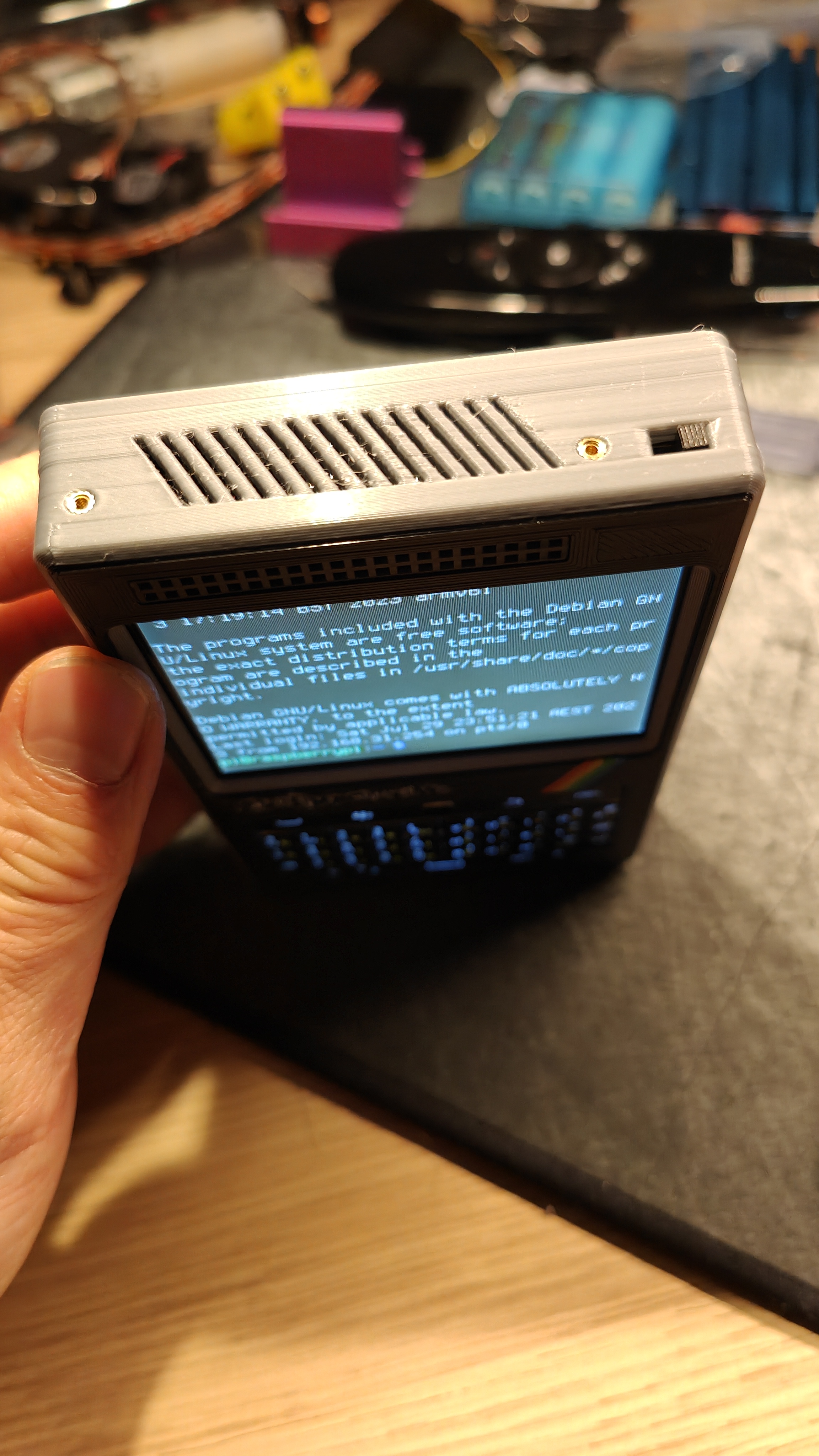 Blackberry Pi Handheld console by IMBalENce | Download free STL model ...