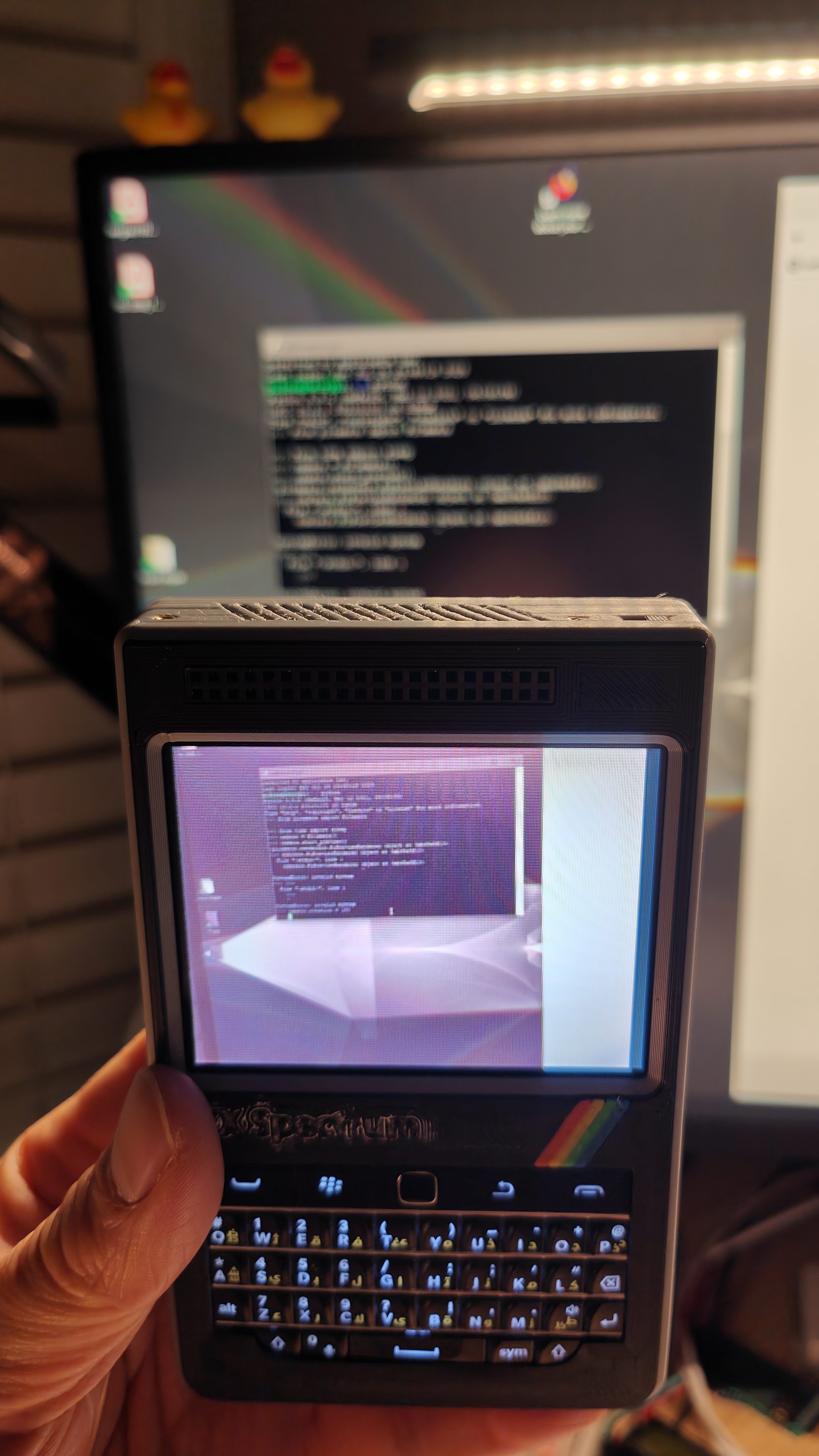 Blackberry Pi Handheld console by IMBalENce | Download free STL model ...
