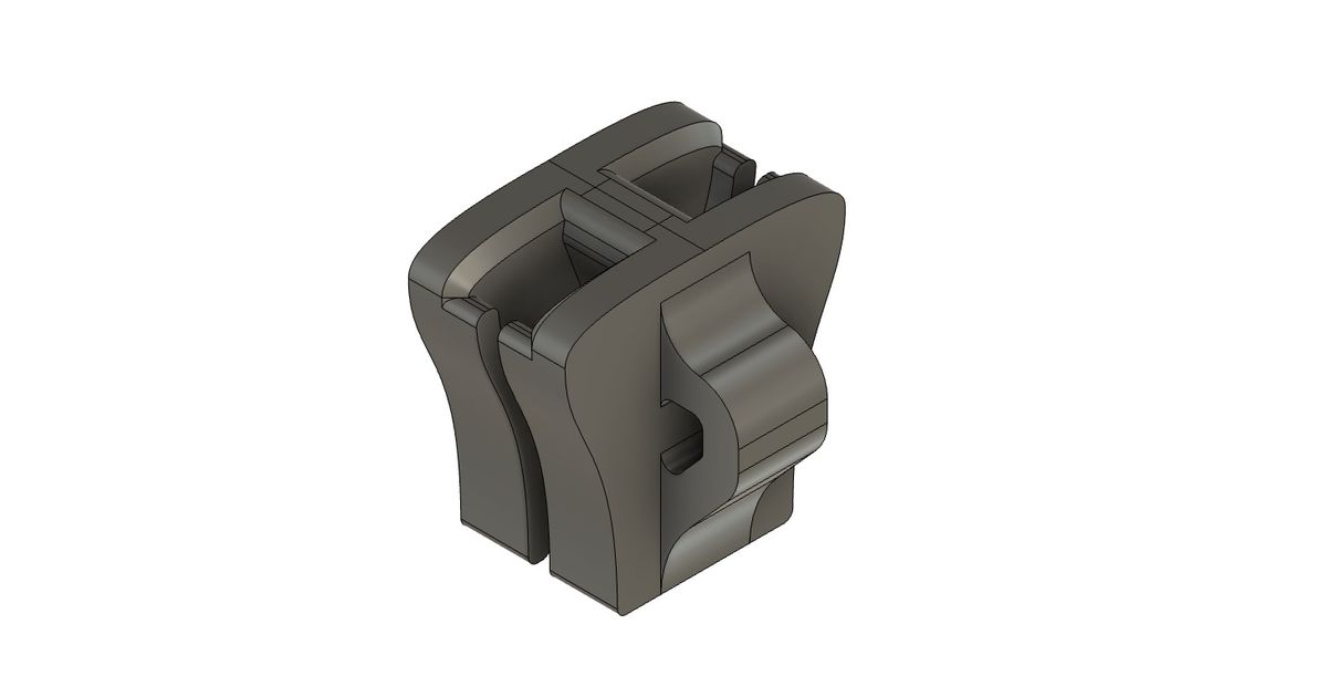 Slider for zipper by mvaneijgen | Download free STL model | Printables.com