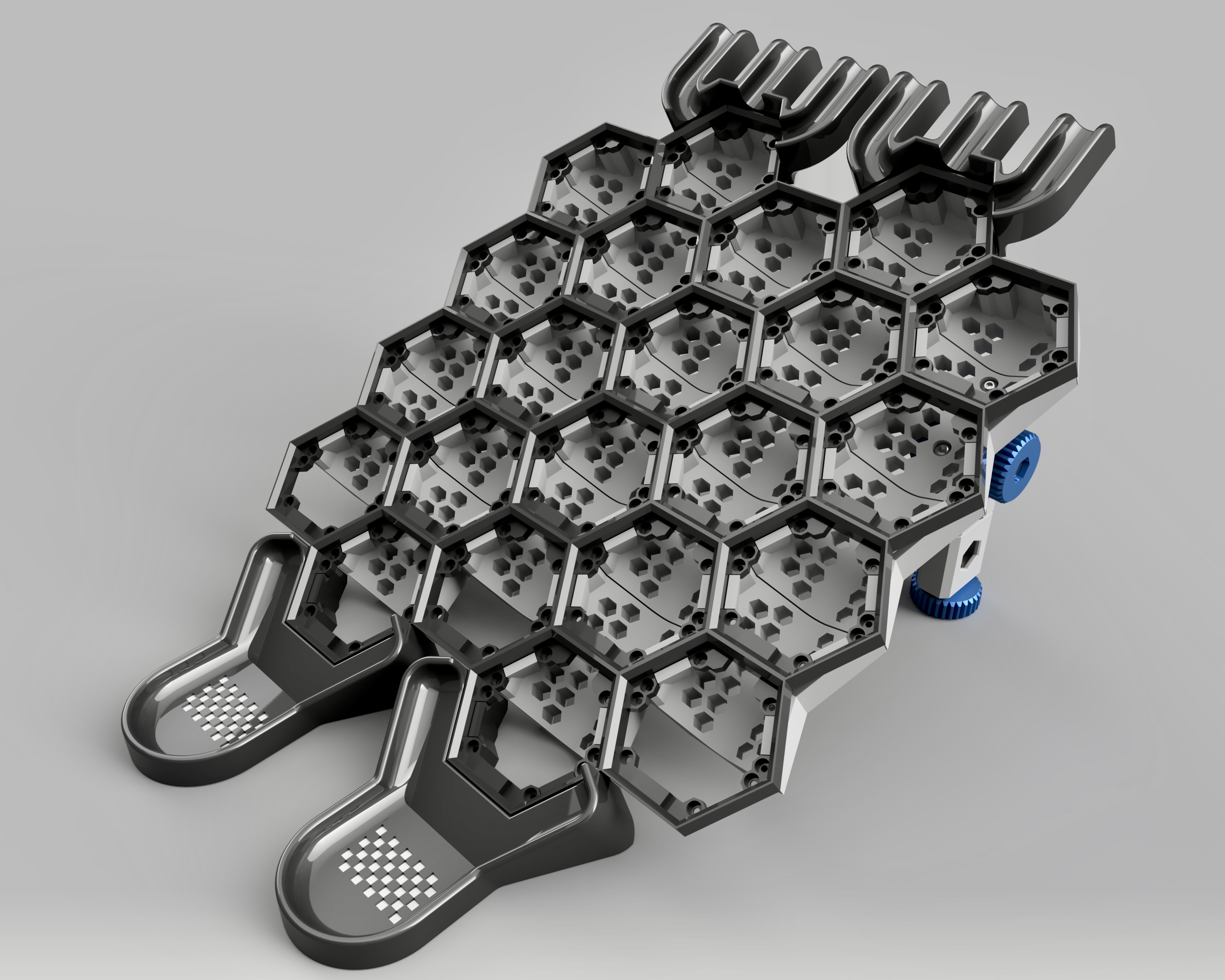 Hextraction Fancy Game Board Remix by Hackjaz | Download free STL model ...