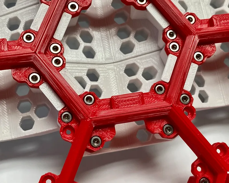 Hextraction Fancy Game Board Remix by Hackjaz | Download free STL model ...