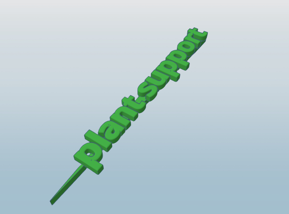 Plant Support support by Pascu3D | Download free STL model | Printables.com