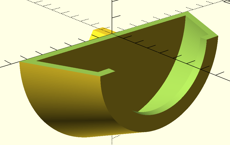 Conical / Circular Device Mount by TomR | Download free STL model ...