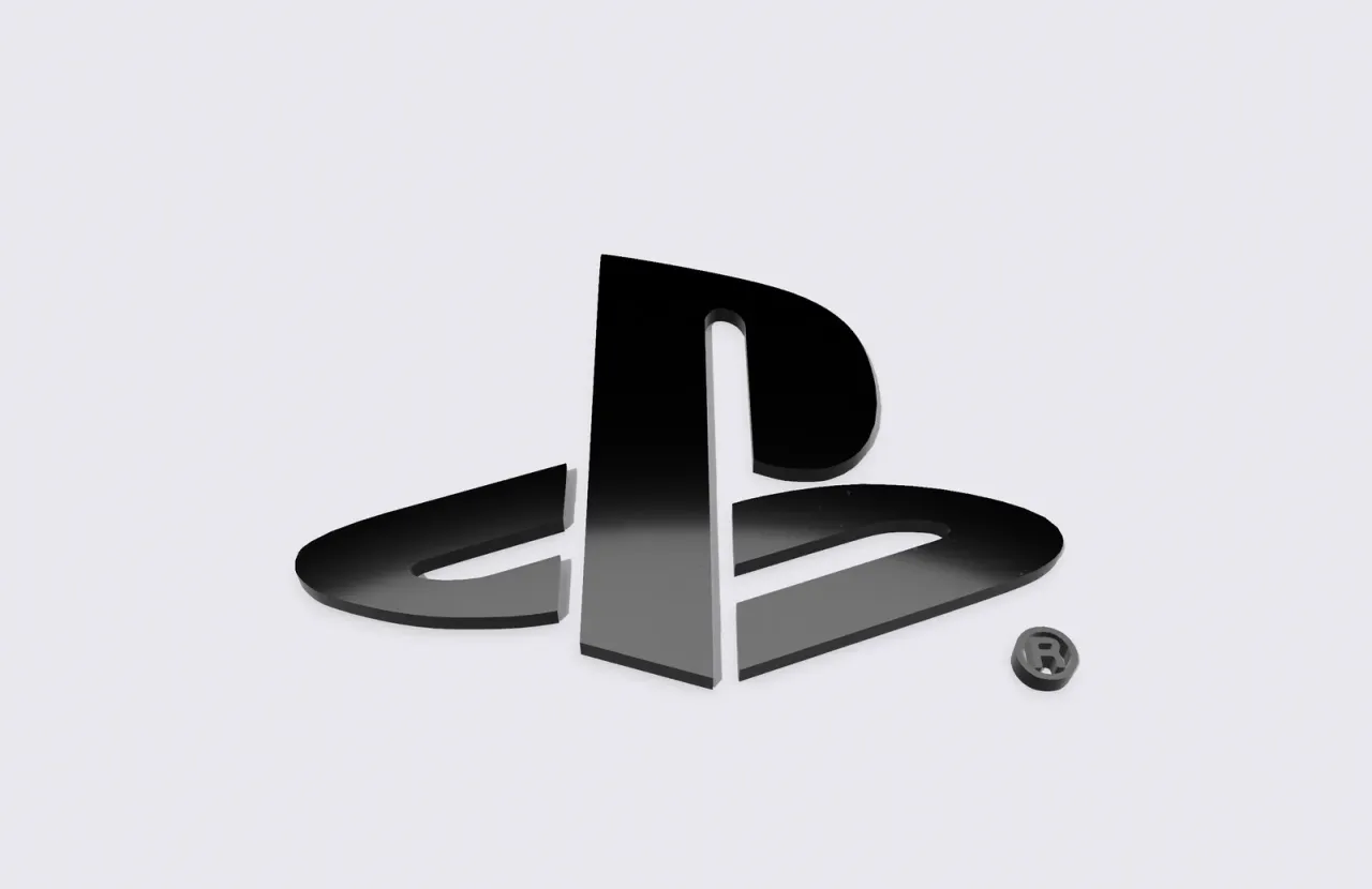Playstation Logo by Benedikt Niggl | Download free STL model ...