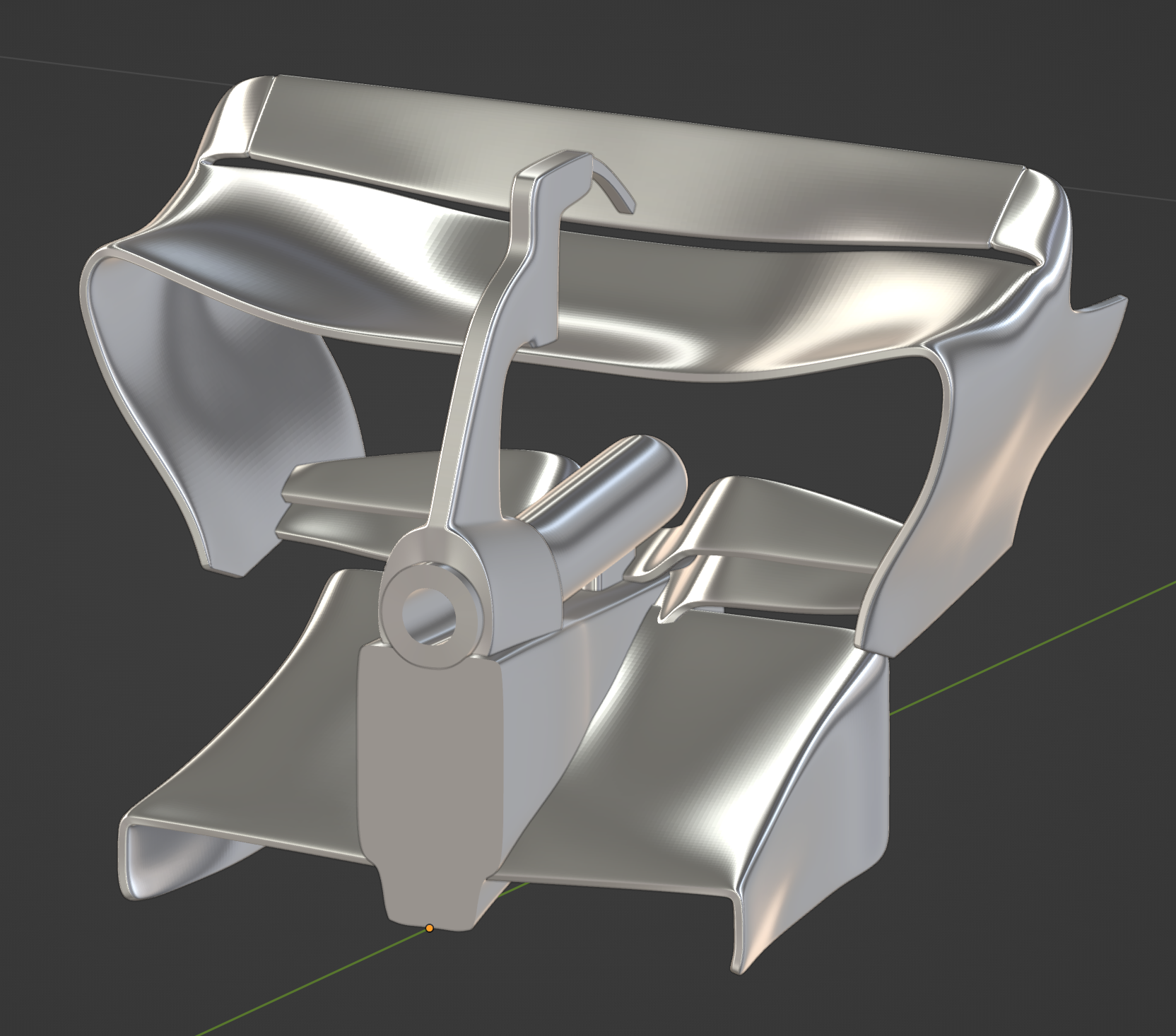 Ferrari SF23 front & rear wing for hat by Slope | Download free STL ...