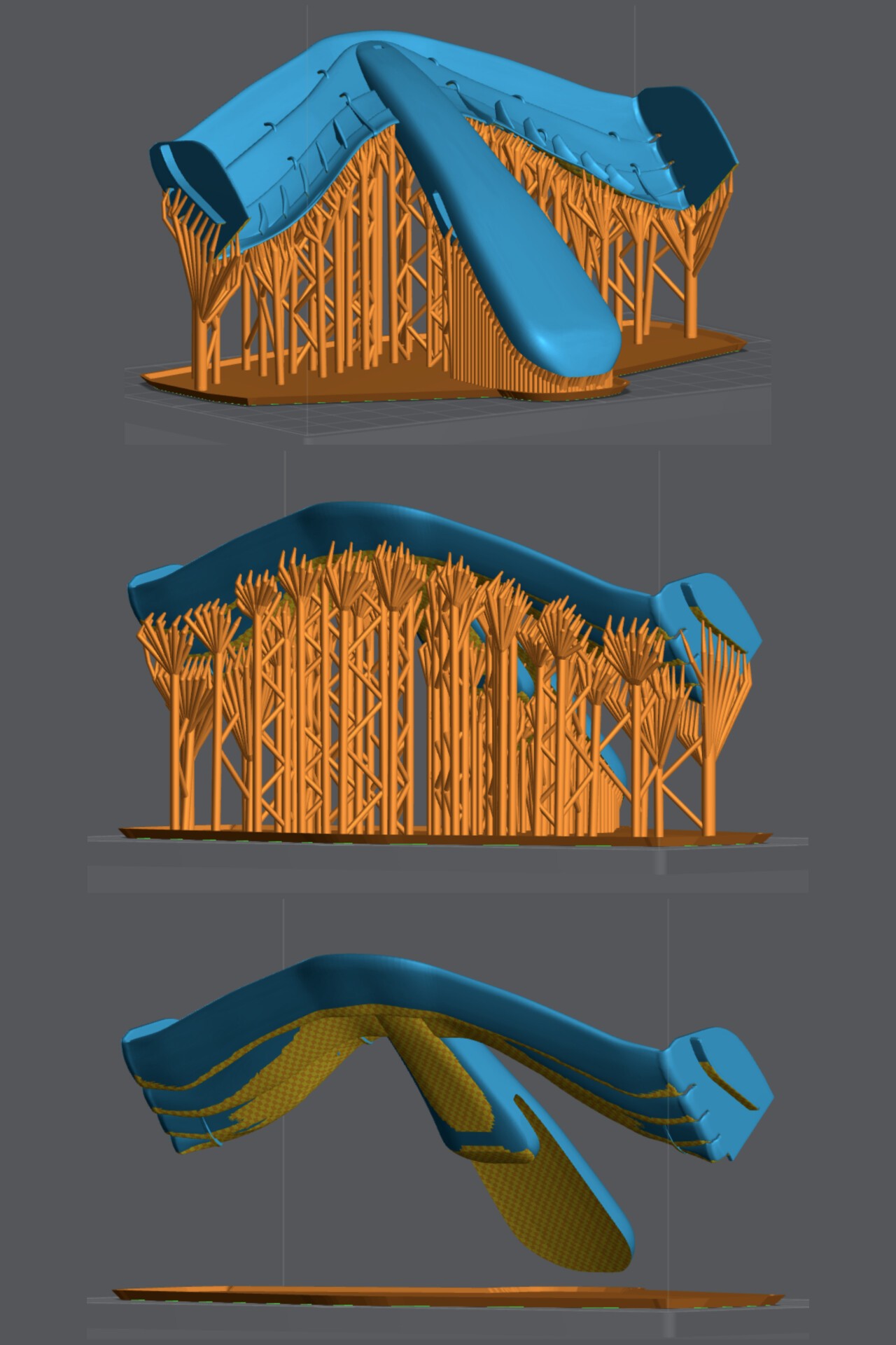 Ferrari SF23 front & rear wing for hat by Slope | Download free STL ...