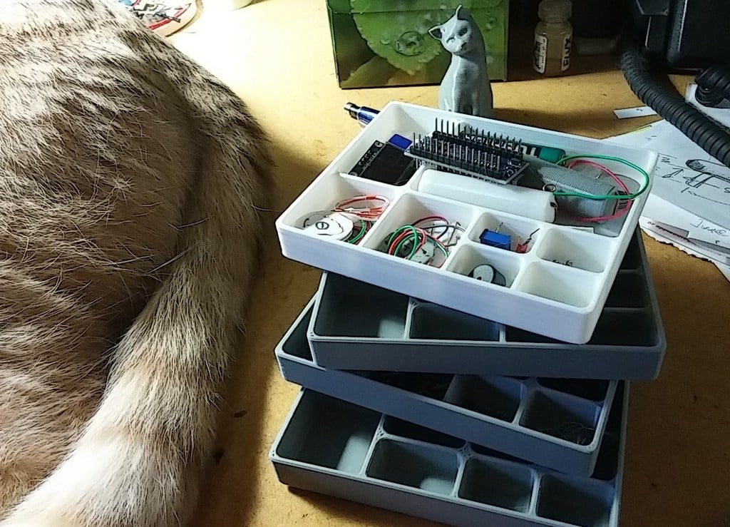 Stackable Desk Organizer Trays - (SDOT) by OttaRoss | Download free STL ...