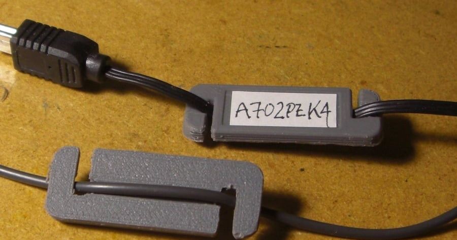 Wire Tags / Labels by OttaRoss | Download free STL model | Printables.com