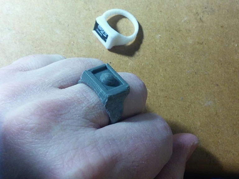Micro SD Ring by OttaRoss | Download free STL model | Printables.com