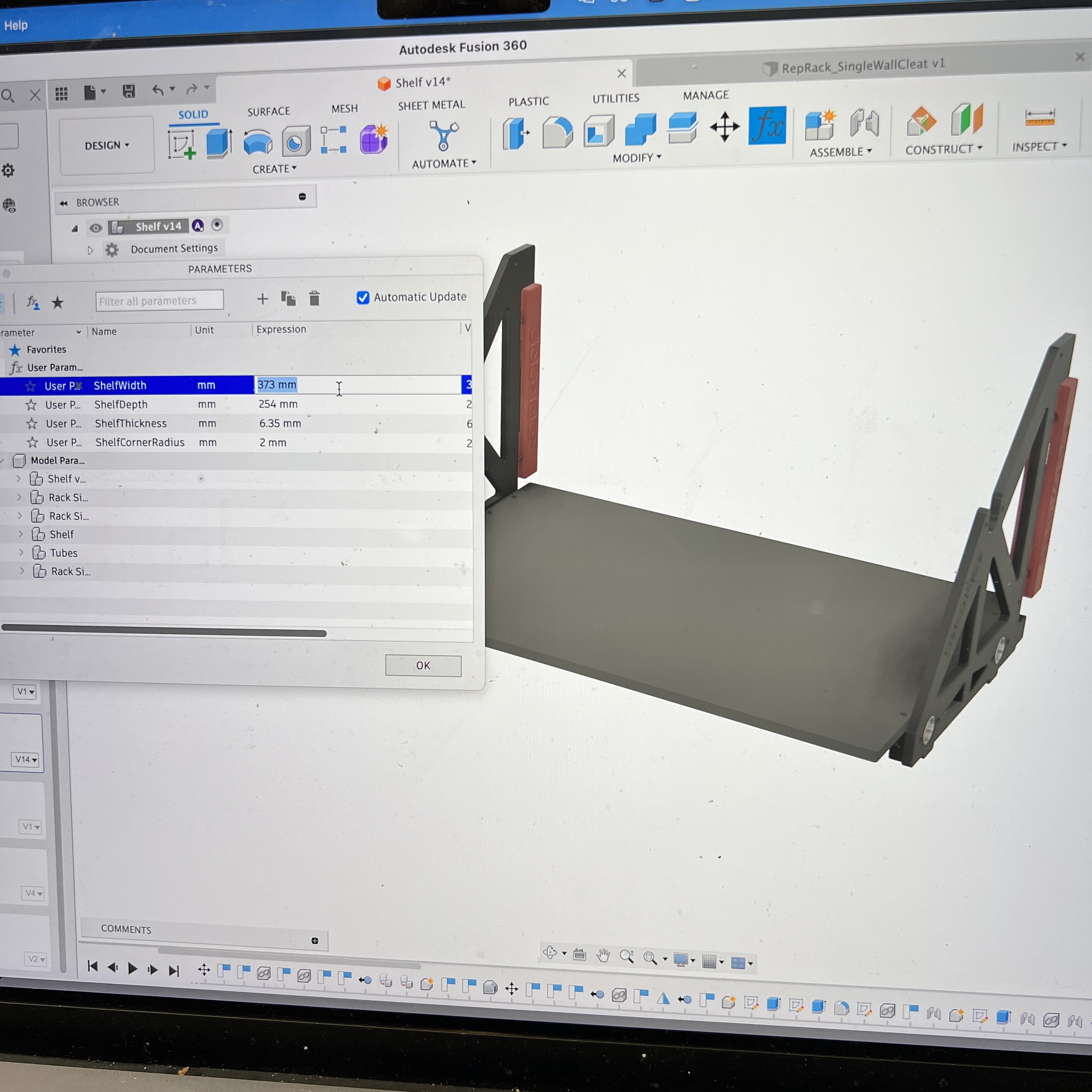 RepRack Parametric Shelving System by Repkord | Printables Store