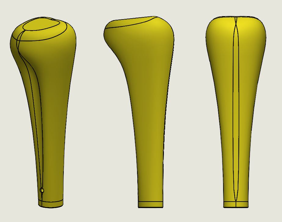 SHIFT KNOB (G29 DRIVING FORCE) by schneppendahl | Download free STL ...