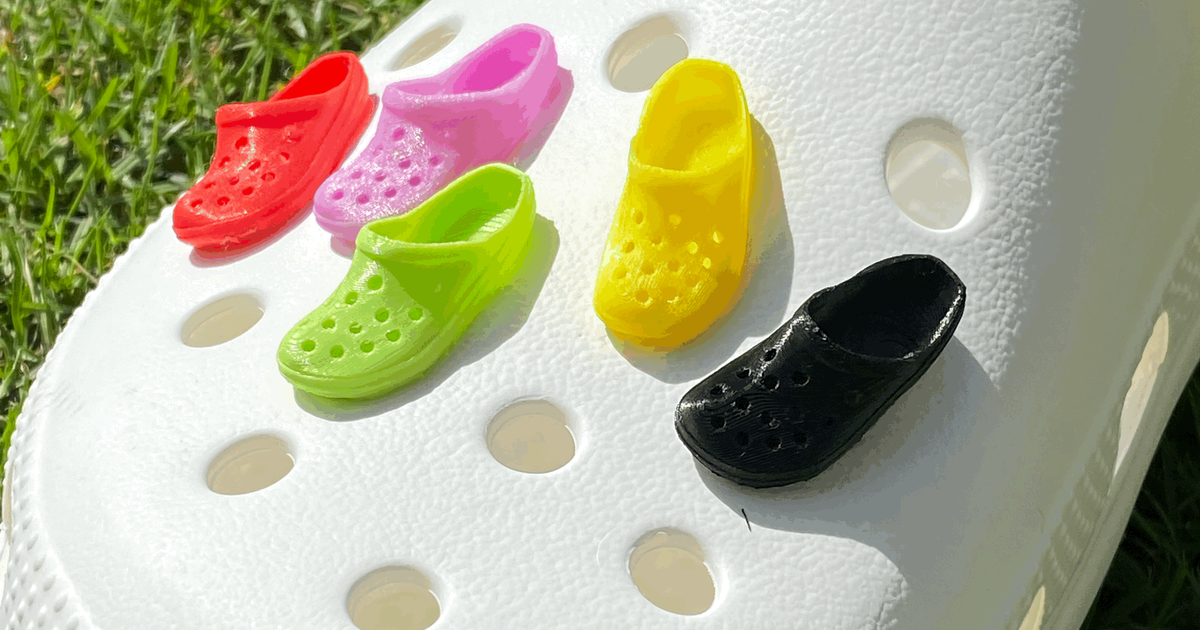 Mini crocs von Meshminds | Kostenloses STL-Modell herunterladen ...