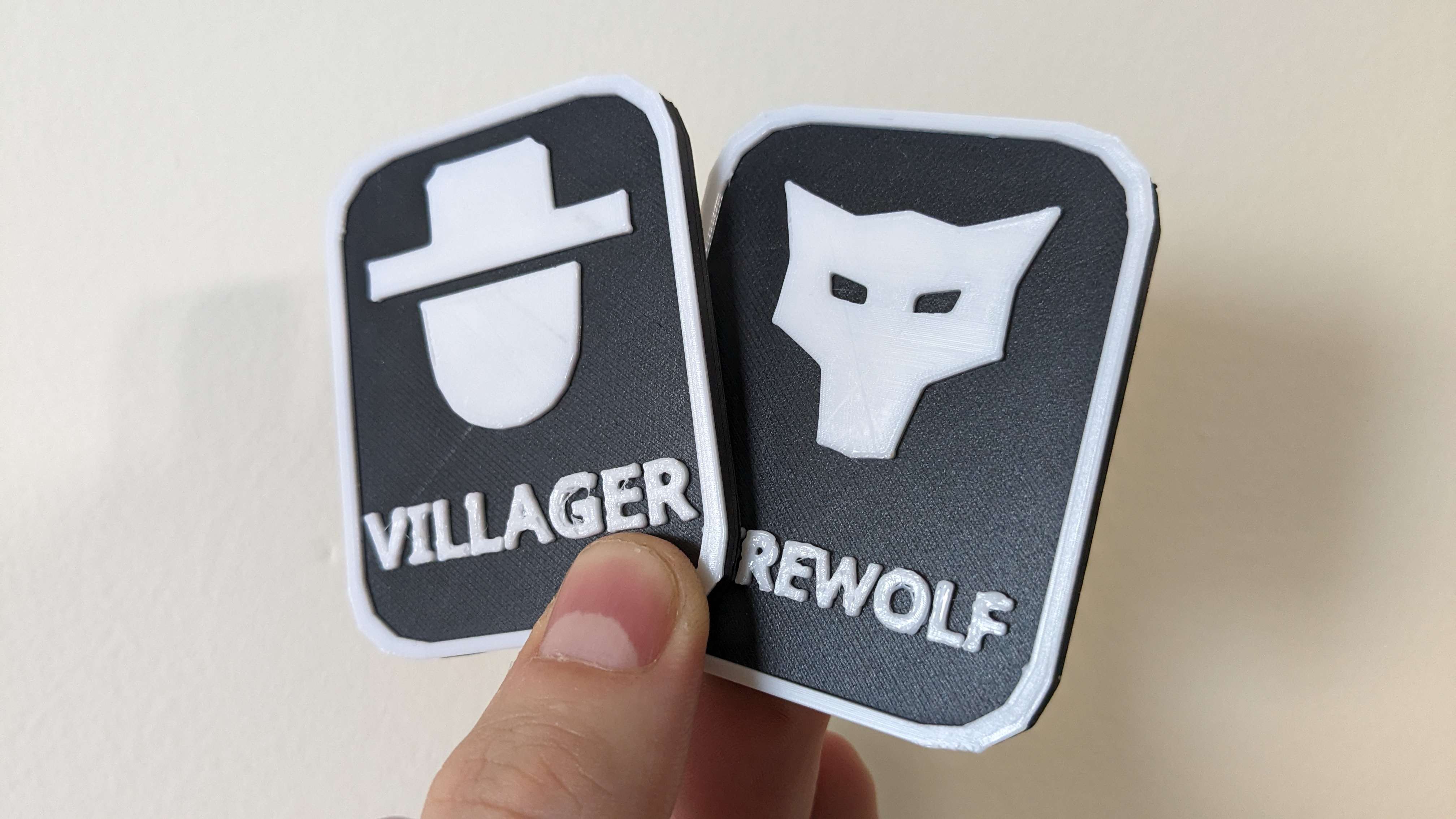 Werewolf Tokens by FourLeftPaws | Download free STL model | Printables.com