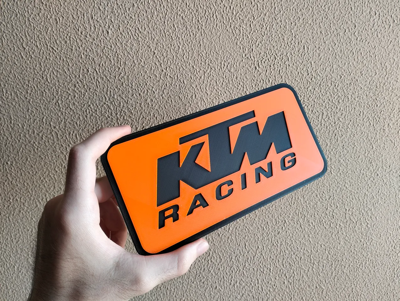 KTM racing decoration by braga3dprint | Download free STL model ...