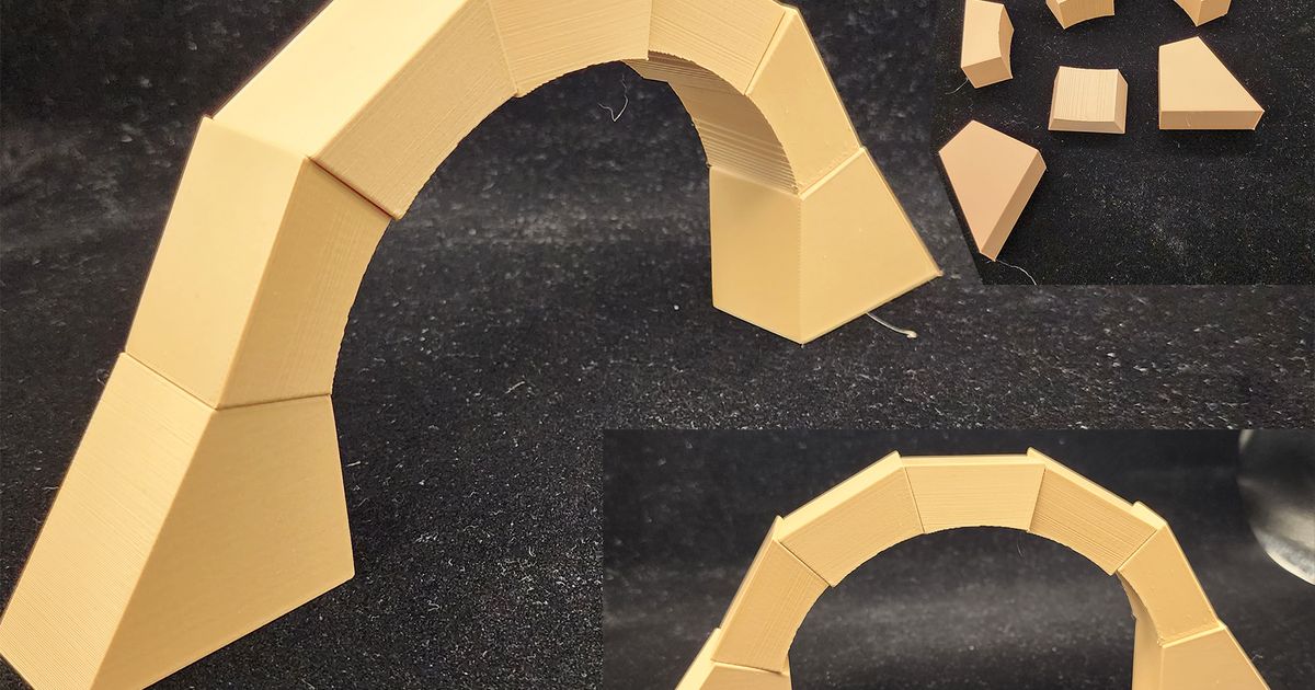 Simple Arch Physics Demonstrator by Triple G Workshop | Download free ...