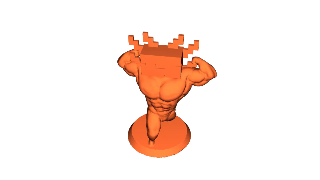 Buff Minecraft axolotl by axoboy | Download free STL model | Printables.com